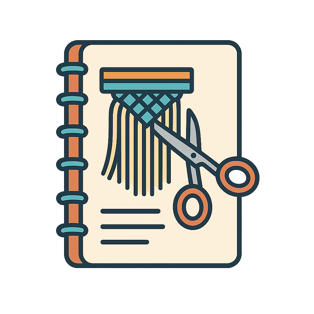 Macramé Professional Techniques Notes – Macramé Art